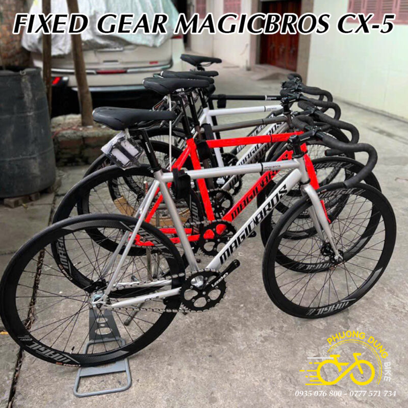 Xe đạp Fixed Gear MAGICBROS CX-5 | Xe đạp Phượng Dũng
