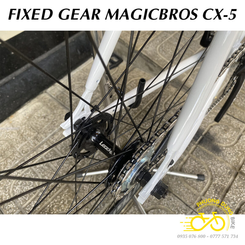 Xe đạp Fixed Gear MAGICBROS CX-5 | Xe đạp Phượng Dũng
