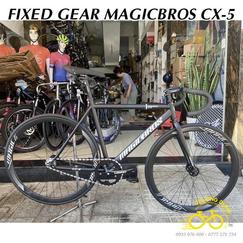 Xe đạp Fixed Gear MAGICBROS CX-5 | Xe đạp Phượng Dũng