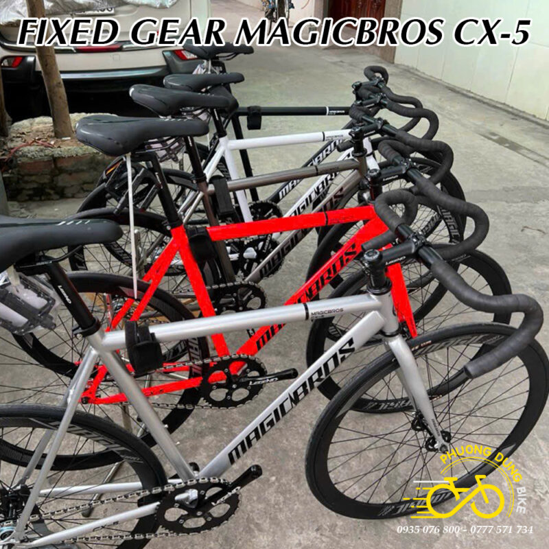 Xe đạp Fixed Gear MAGICBROS CX-5 | Xe đạp Phượng Dũng