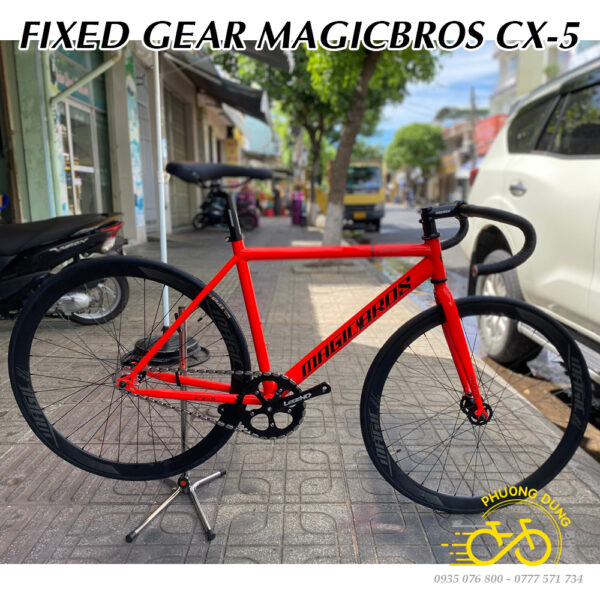 Xe đạp Fixed Gear MAGICBROS CX-5 | Xe đạp Phượng Dũng