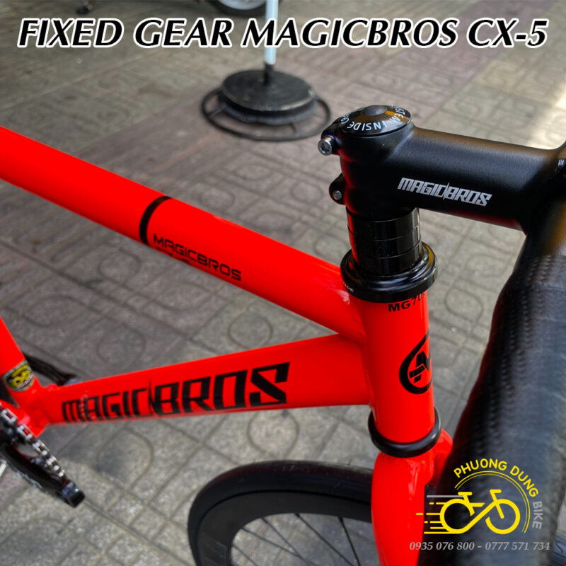 Xe đạp Fixed Gear MAGICBROS CX-5 | Xe đạp Phượng Dũng