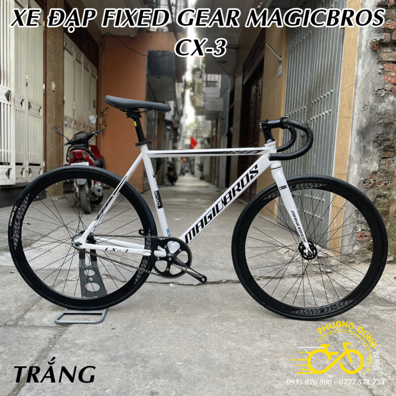 Xe đạp Fixed Gear MAGICBROS CX-3 | Xe đạp Phượng Dũng