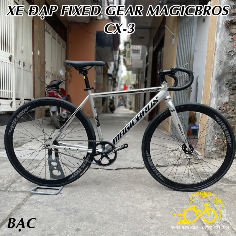 Xe đạp Fixed Gear MAGICBROS CX-3 | Xe đạp Phượng Dũng