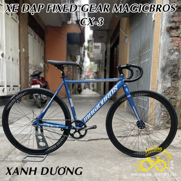 Xe đạp Fixed Gear MAGICBROS CX-3 | Xe đạp Phượng Dũng