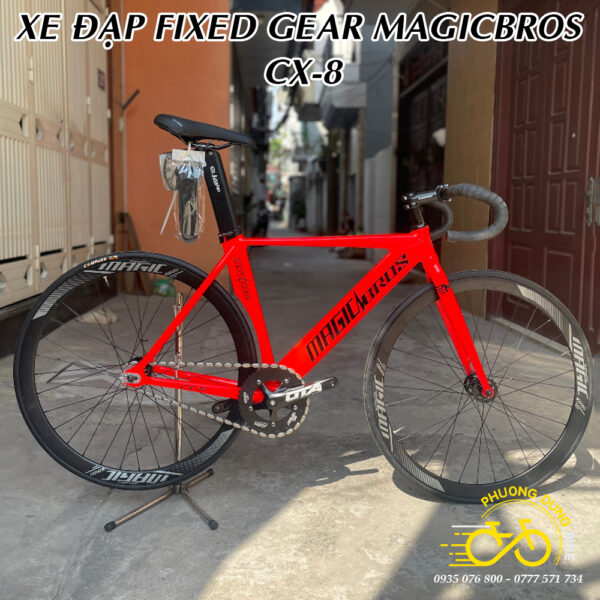 Xe đạp Fixed Gear MAGICBROS CX-8 | Xe đạp Phượng Dũng