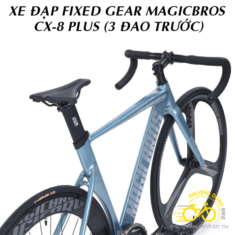 Xe đạp Fixed Gear MAGICBROS CX8 Plus (Bánh trước 3 đao) | Xe đạp Phượng ...